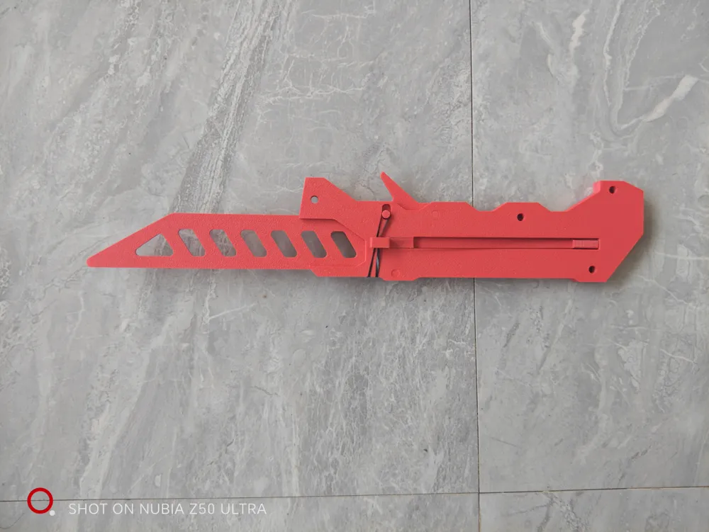 Spring-loaded Knife by Silly fish - MakerWorld