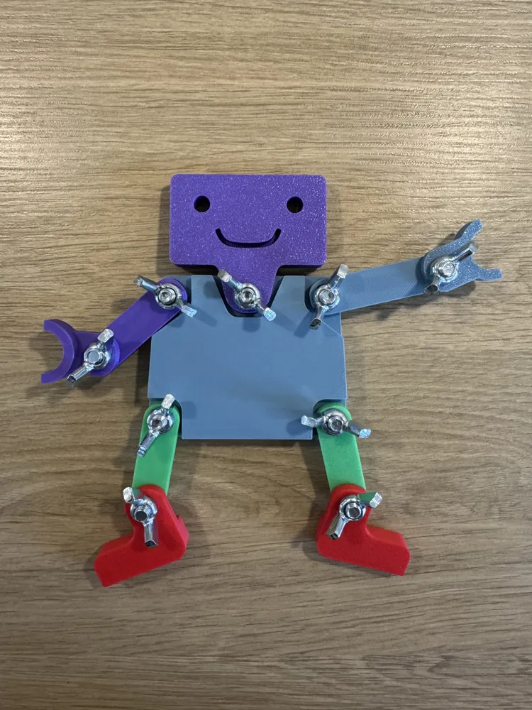 Articulated Figure Educational Kit by clemG - Impression 3D perso ...