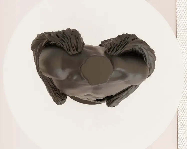 Naked Man With Wings - Free 3D Print Model - MakerWorld