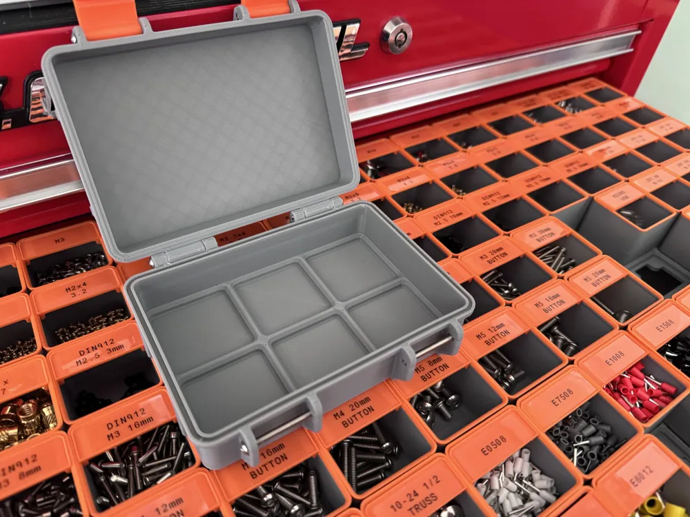 Rugged Box for Gridfinity 5U Bins Remixed by Andre P - MakerWorld