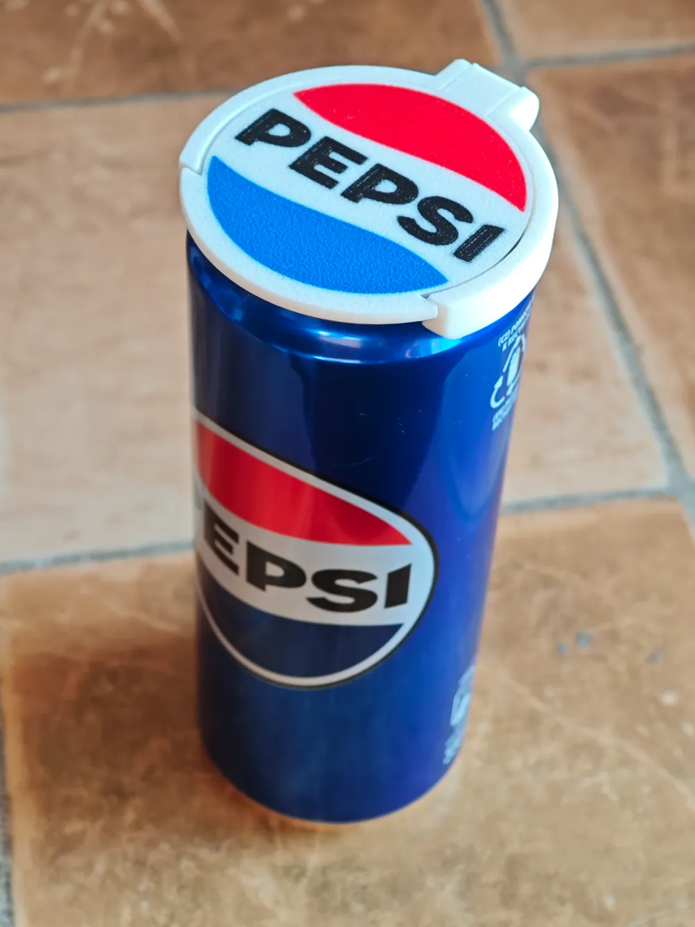 PEPSI can lid, printed in one piece - Free 3D Print Model - MakerWorld