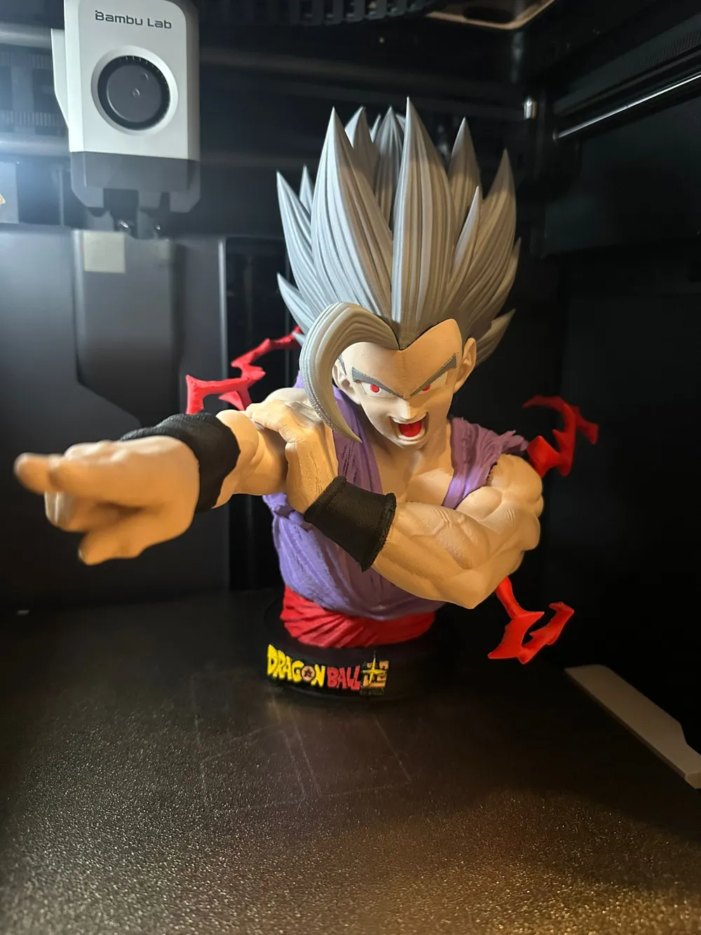 GOHAN BEAST BUST - Free 3D Print Model - MakerWorld