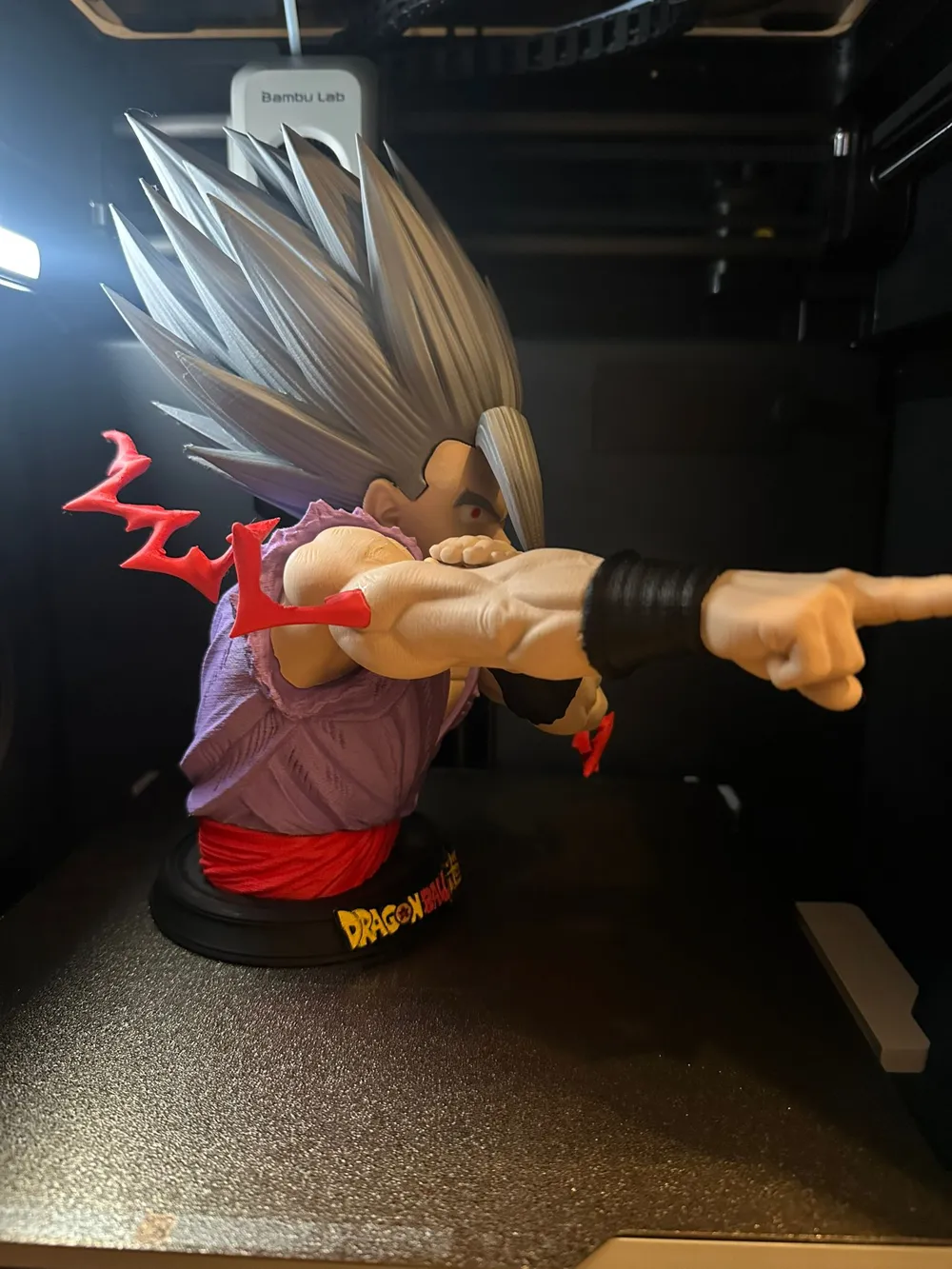 GOHAN BEAST BUST - Free 3D Print Model - MakerWorld