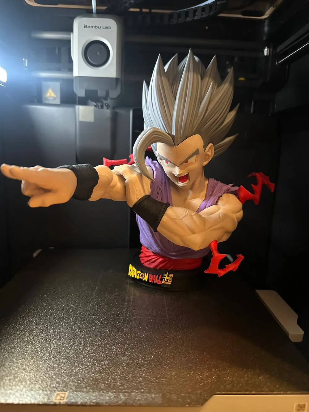 GOHAN BEAST BUST - Free 3D Print Model - MakerWorld