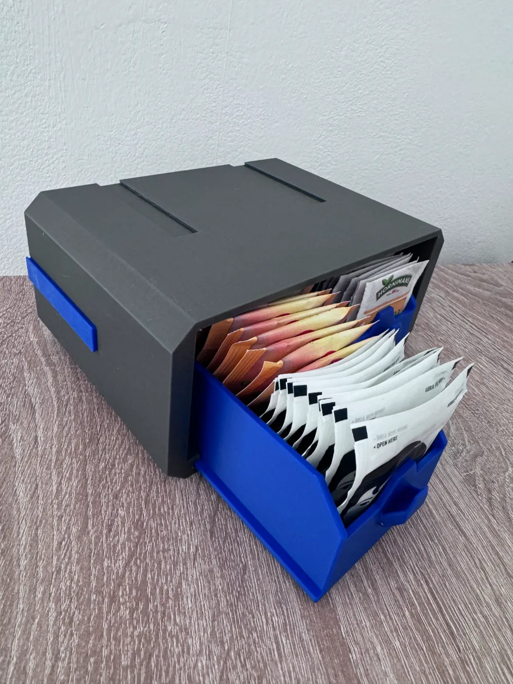 Modular Tea Organizer Remixed by SuZ3Dx MakerWorld: Download Free 3D Models