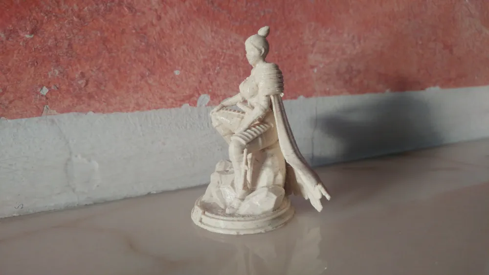 "Shadow Warrior - Seductive Samurai" - Free 3D Print Model - MakerWorld