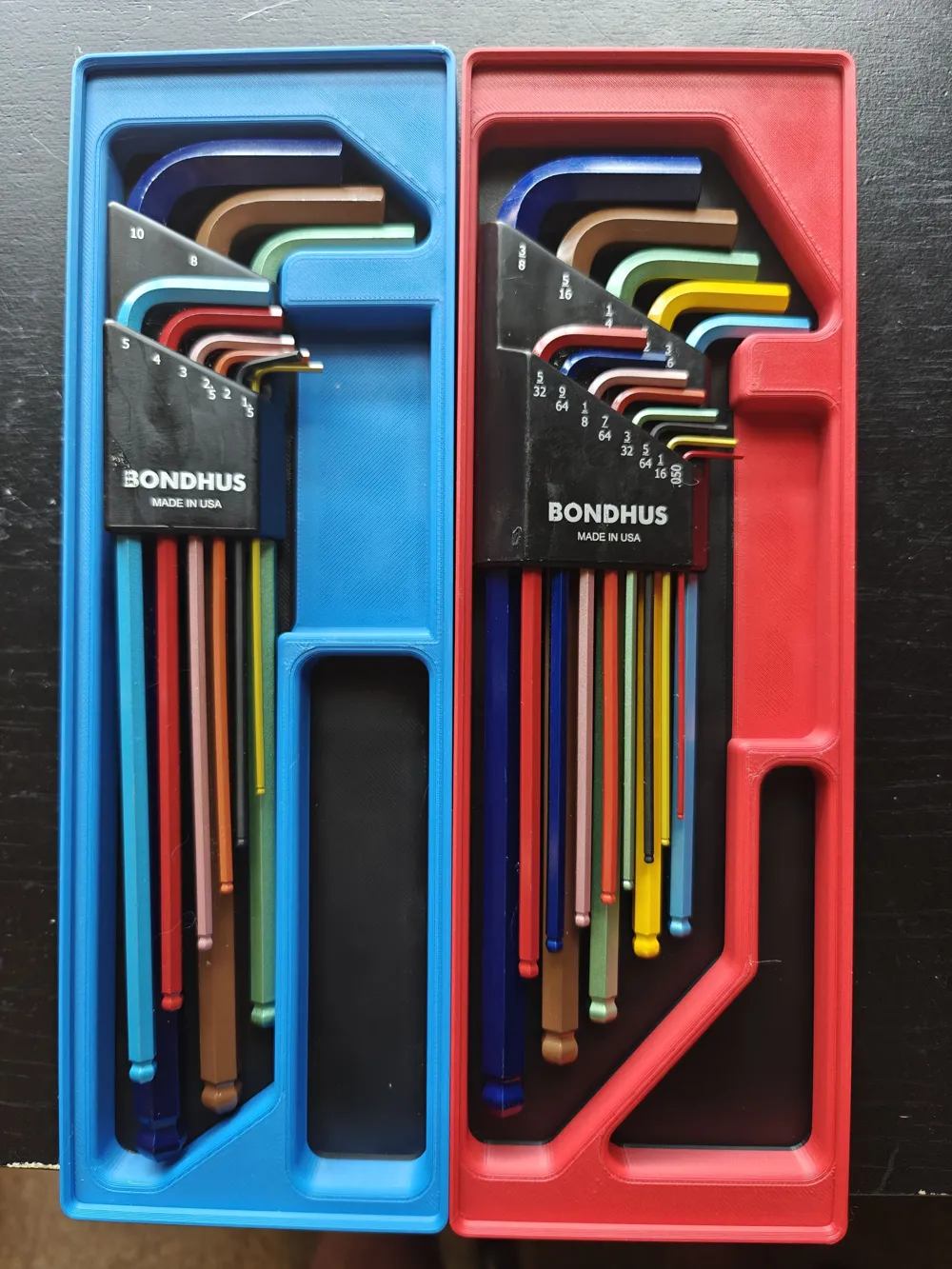 Bondhus Allen Key Set 69600 Gridfinity Holder - Free 3D Print Model ...