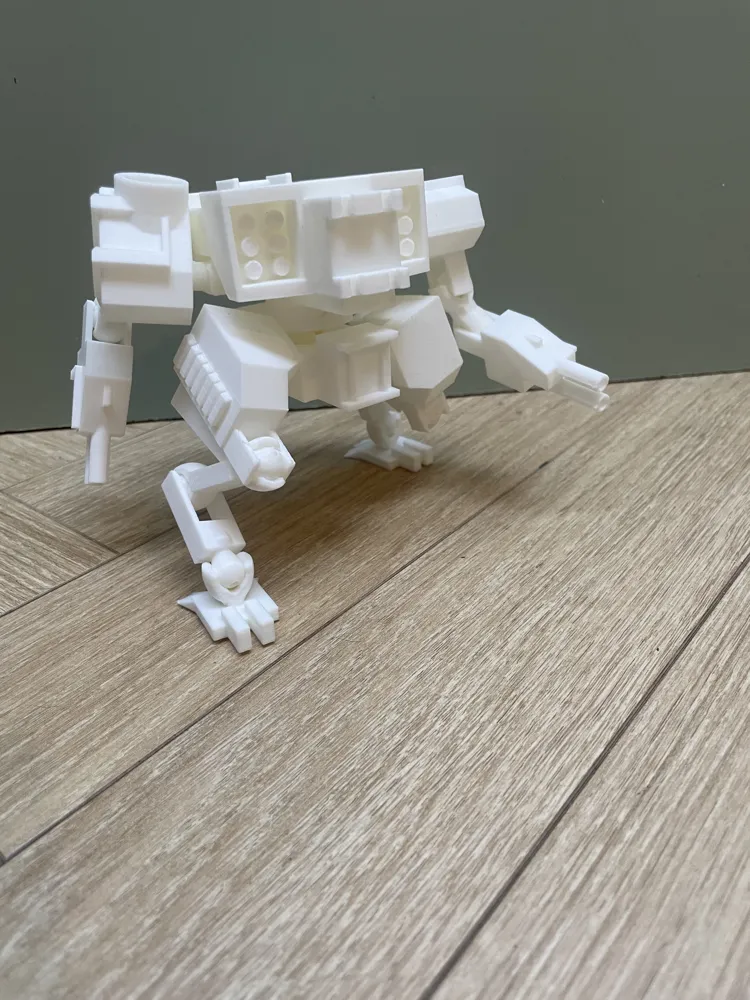 modular mech by OB3DMakerWorld: Download Free 3D Models