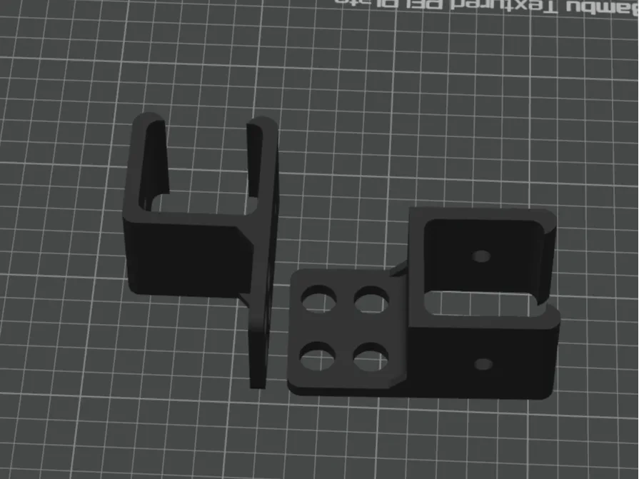 40 Aluminum Profile Pneumatic Fitting Bracket -- Fixture -- PC4 12mm ...