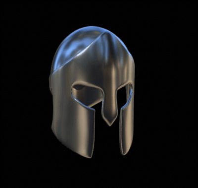 Helm of warrior by Rott3D - MakerWorld