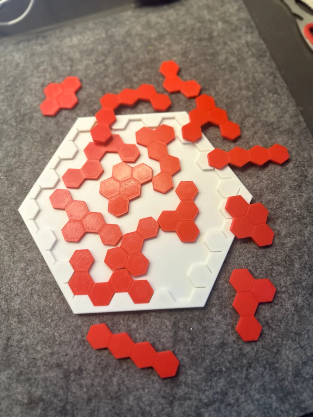 Hexagon puzzle - Free 3D Print Model - MakerWorld