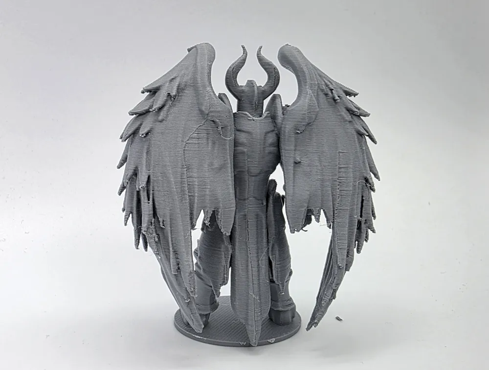 Winged Demon in Armor Miniature by Triple G Workshop MakerWorld ...