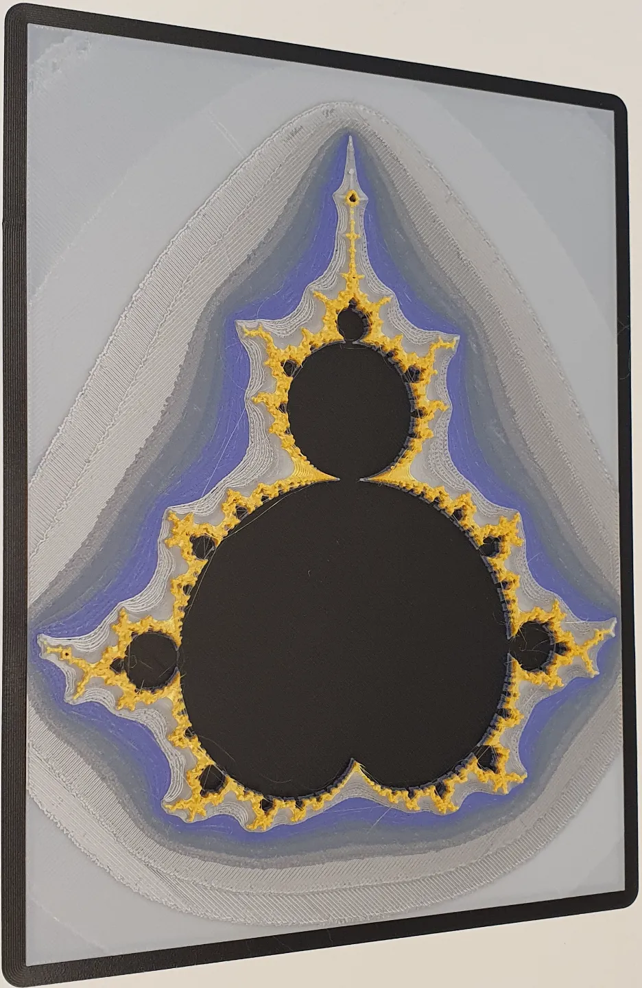 Fractal Mandelbrot Set - HueForge by raskal - MakerWorld