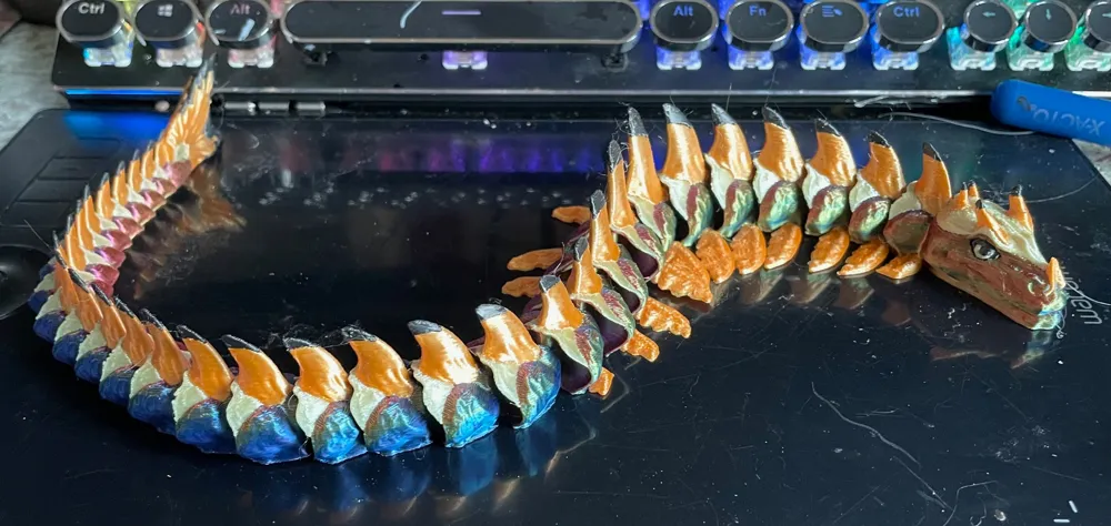 Sea Serpent by Auntie Fa - MakerWorld