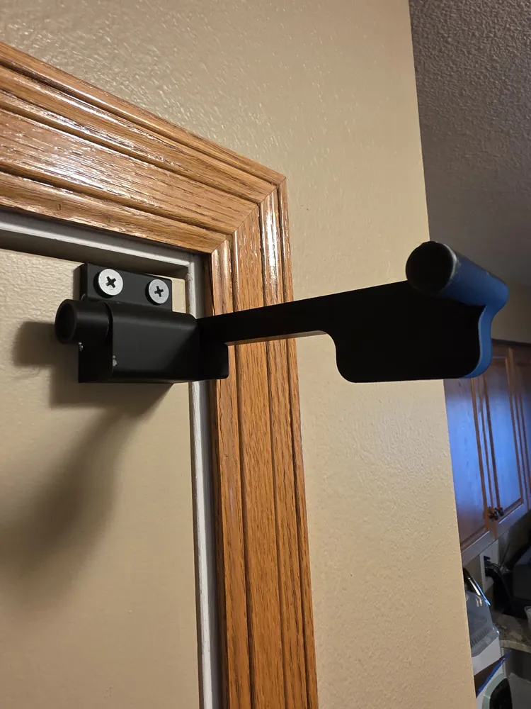 Door Stop Auto-Latch - Free 3D Print Model - MakerWorld