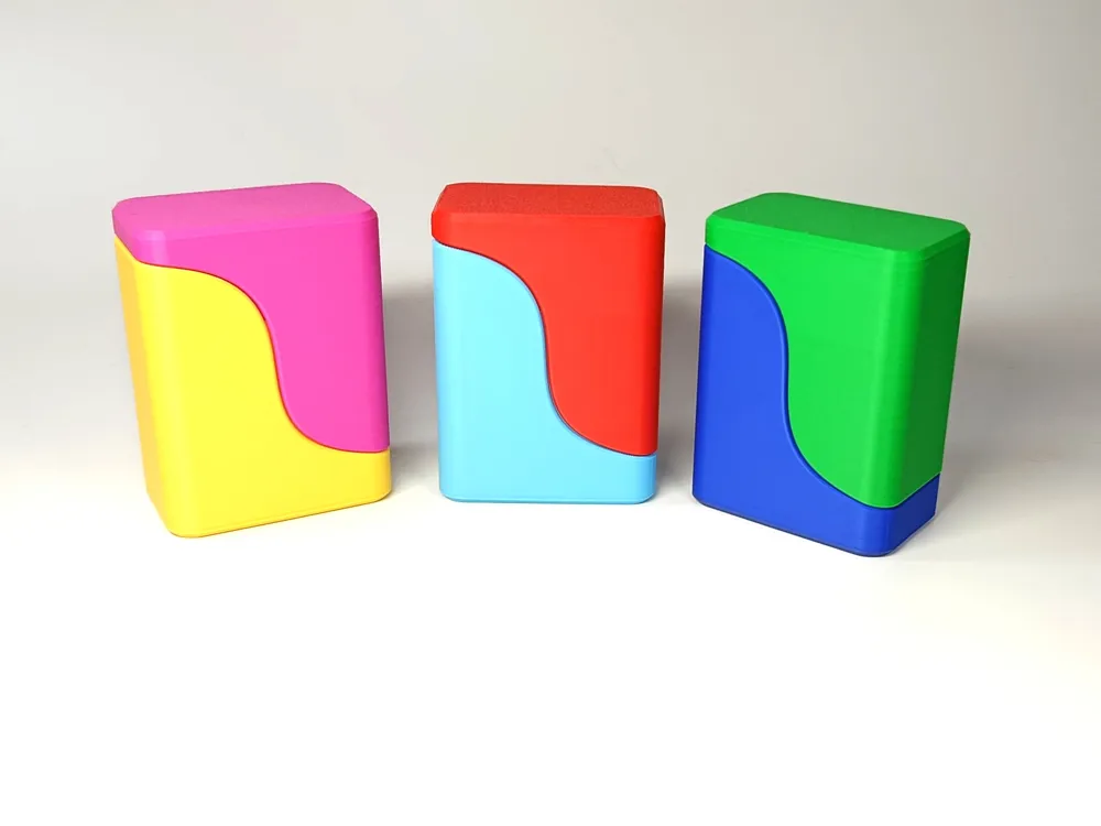 "Sigma" | Deck Box | Magic & Pokemon TCG - Free 3D Print Model - MakerWorld