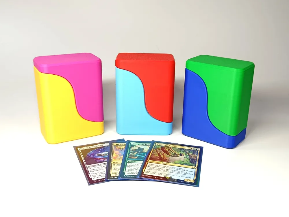 "Sigma" | Deck Box | Magic & Pokemon TCG - Free 3D Print Model - MakerWorld