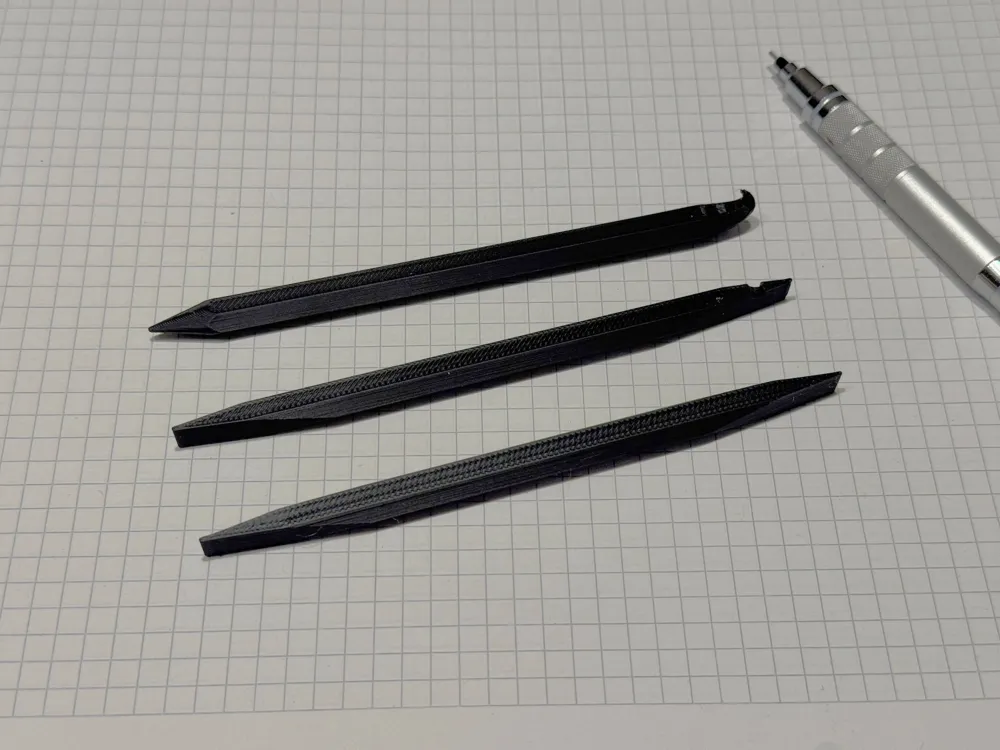 Spudger hex shape, different tips/hocks by Don Manfredo MakerWorld ...