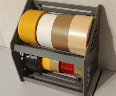 Simple Tape Rack - Holder - Organiser for various tape rolls by KF ...