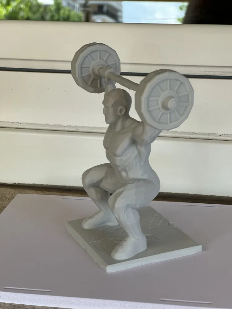 Athlete, Weightlifting by Print_Roma_3D MakerWorld: Download Free 3D Models