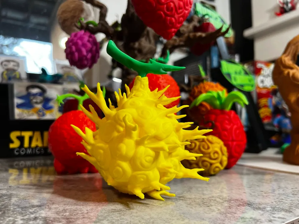 Goro Goro No Mi - Lightning Devil Fruit -One Piece - Free 3D Print ...