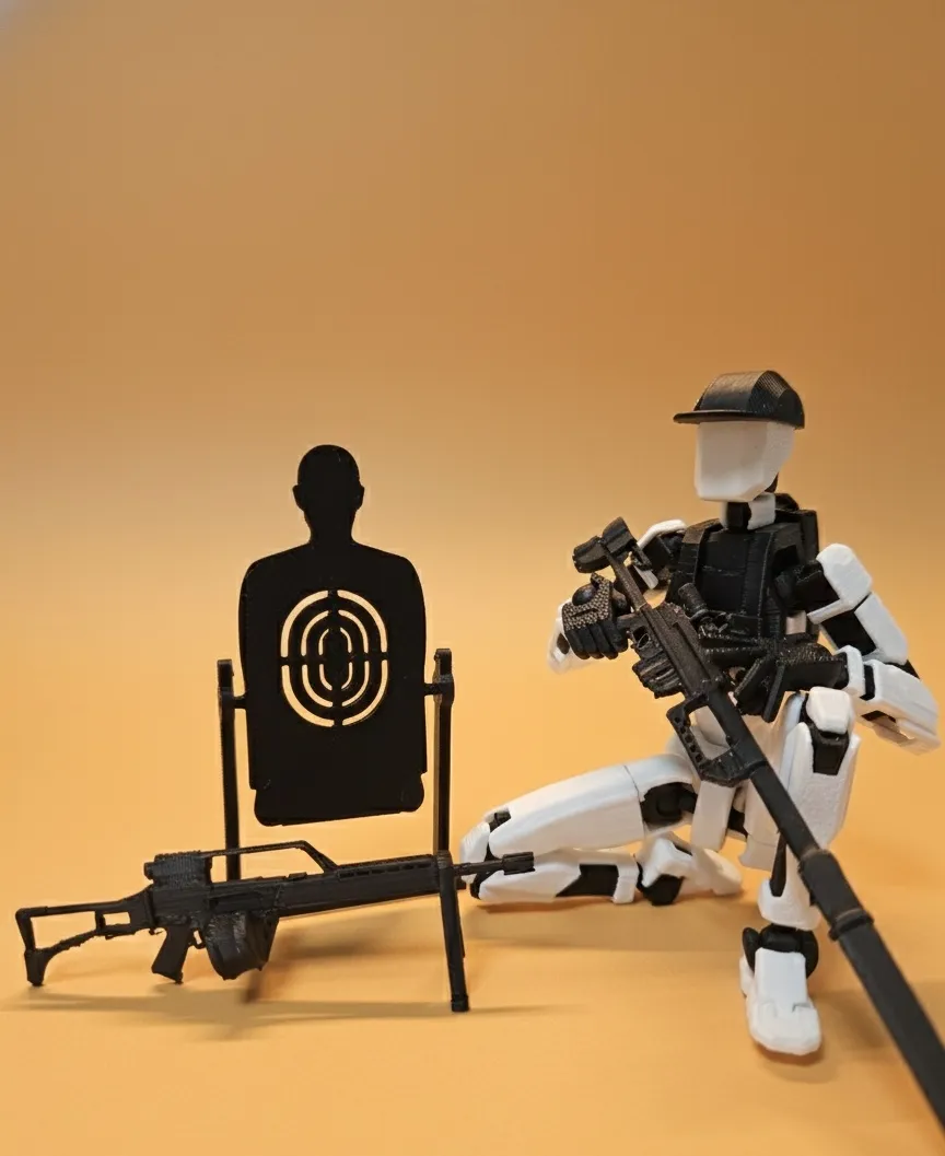 Modular Shooting Target for Dummy 13 - Free 3D Print Model - MakerWorld
