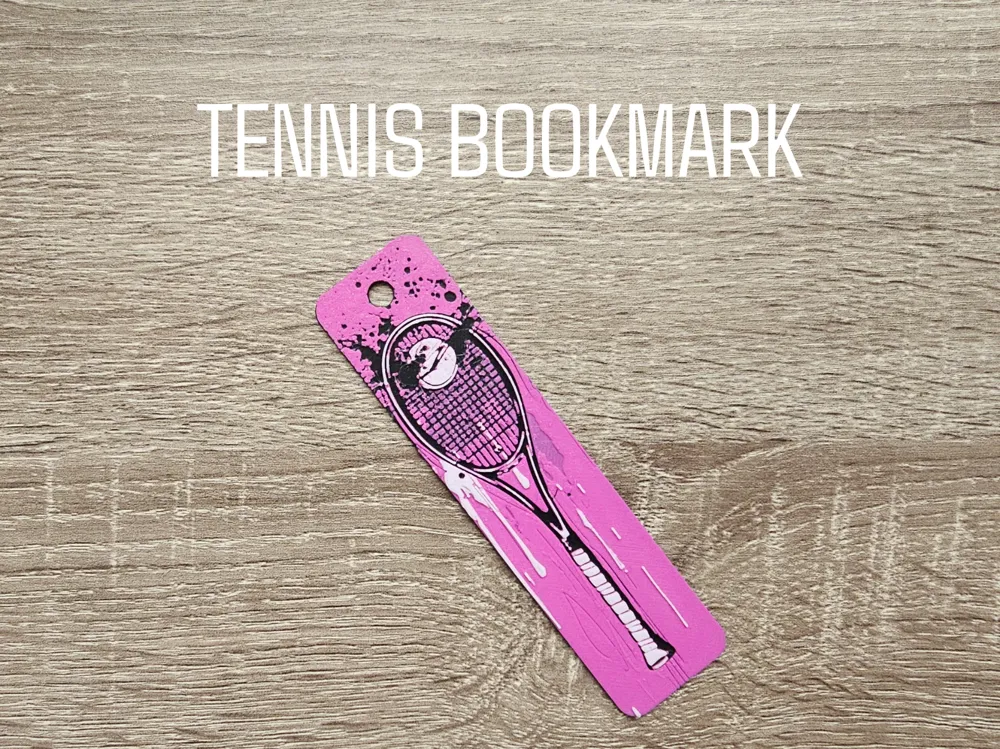 Bookmark - Tennis HUEFORGE by CoNcLuZiOn - MakerWorld