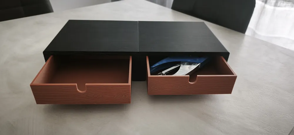 Sleek Desktop Monitor Riser & Organizer - Free 3D Print Model - MakerWorld