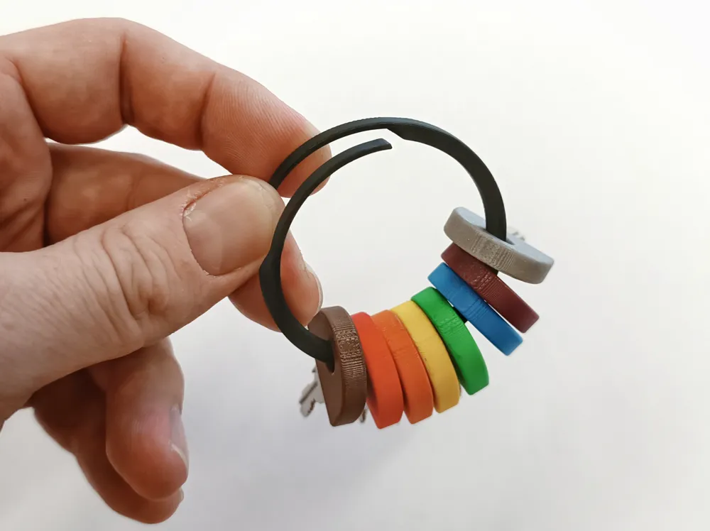Key ring - Free 3D Print Model - MakerWorld