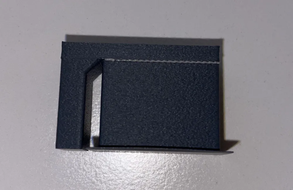 Flushing test part for interface layers of supports by T_guttata ...