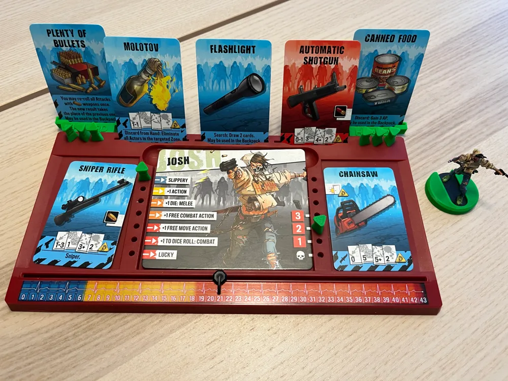Zombicide 2nd Edition Player set by Dan Høegh - MakerWorld