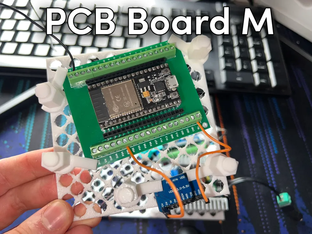 Temp PCB Mounting System - Fast&Cheap prototyping by BogdanTNT - MakerWorld