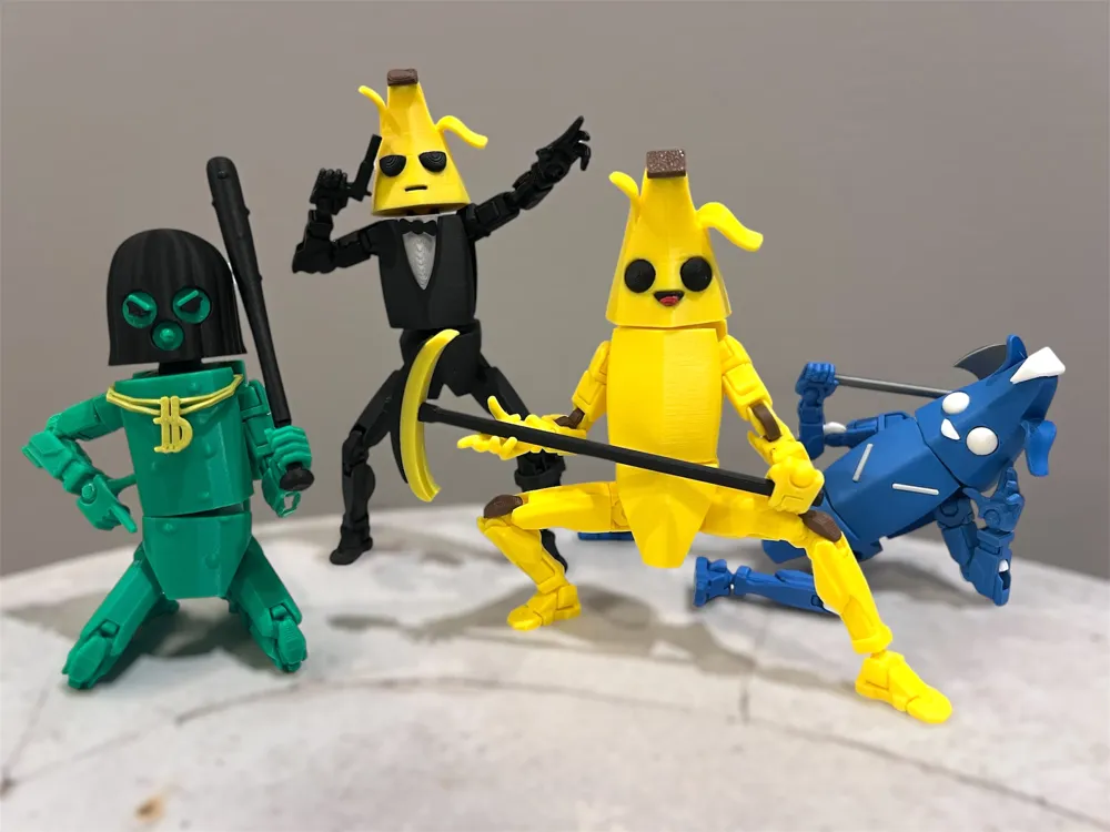 Peely 13 - Fortnite Figure - Dummy13 - Free 3D Print Model - MakerWorld