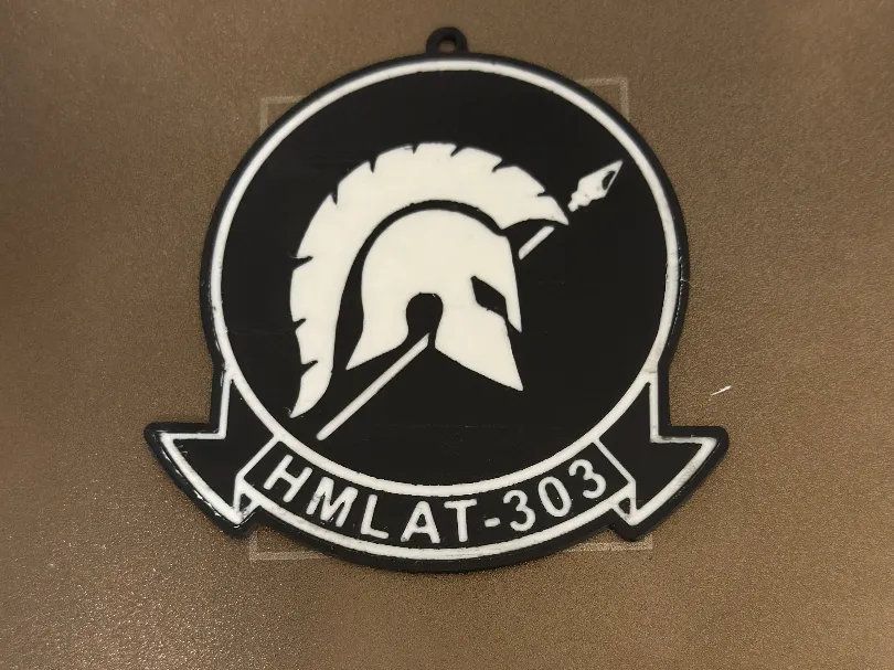 HMLAT-303 Keychain - Free 3D Print Model - MakerWorld