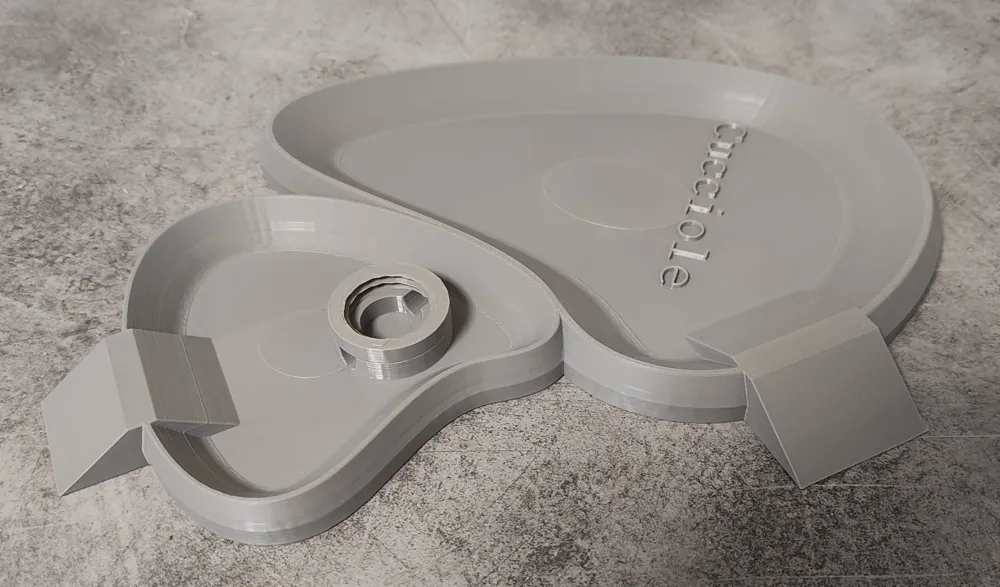 Waterer and Feeder with Ramp Remixed by Gerry di STL 3D Italia ...