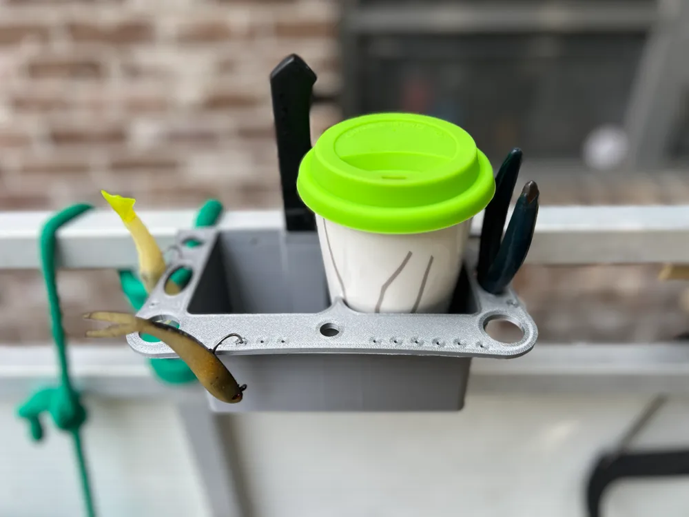 Pontoon Rail System - Fishing Caddy Organizer Remixed by kingmokex86 ...