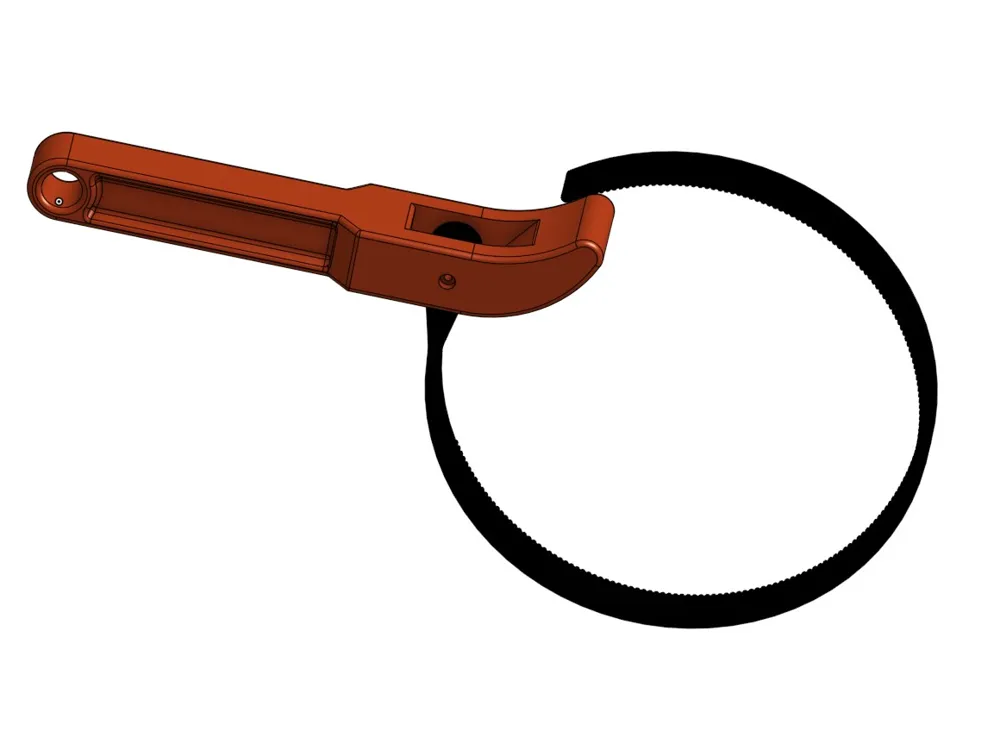 Pipe Strap Wrench - Free 3D Print Model - MakerWorld