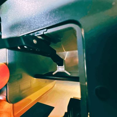 X1C P1P P1S magnetic closed poop chute by teddi.stanescu - MakerWorld