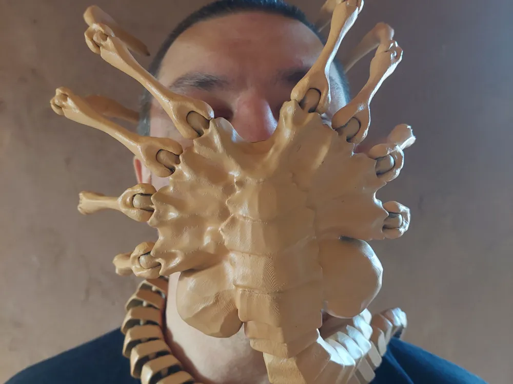 Facehugger body - remix - Free 3D Print Model - MakerWorld