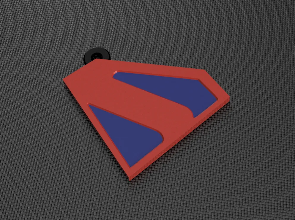 New Supes Logo(?) Key chain kit card by MiX&BitS - MakerWorld
