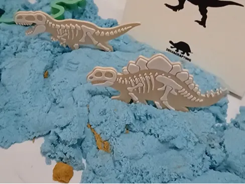 Dinosaur fossil for sensory play - Free 3D Print Model - MakerWorld