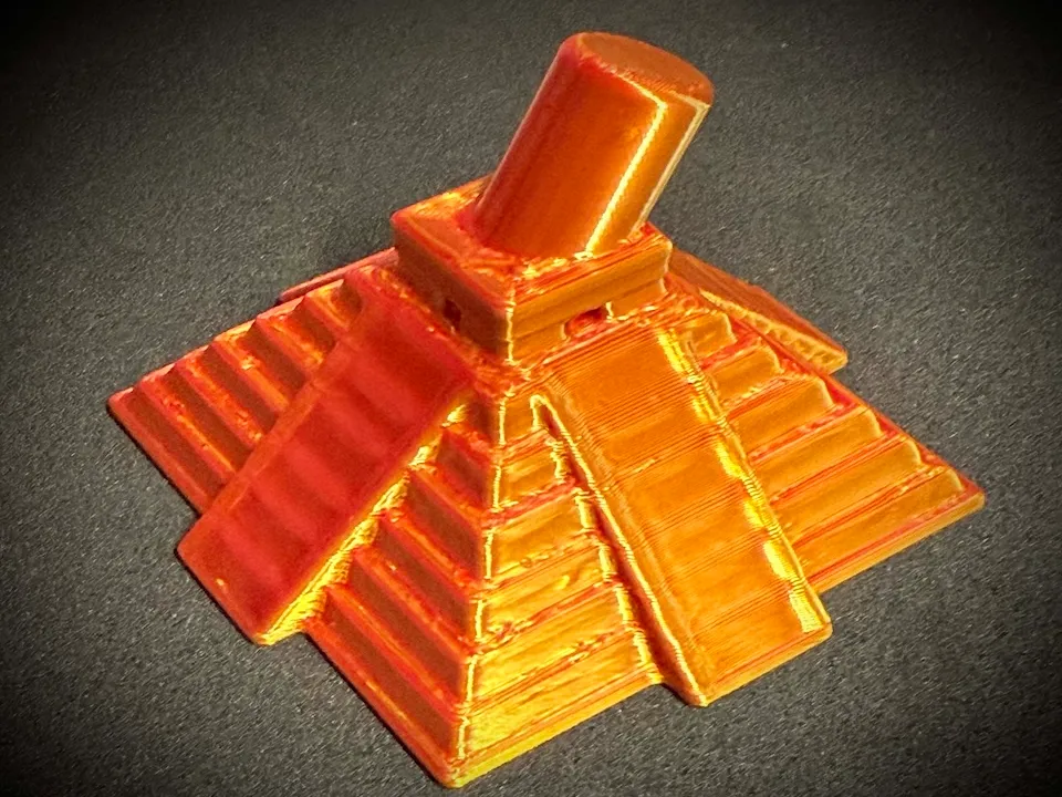 Aztec Temple Holder for Aztec Death Whistle by Travis MakerWorld ...