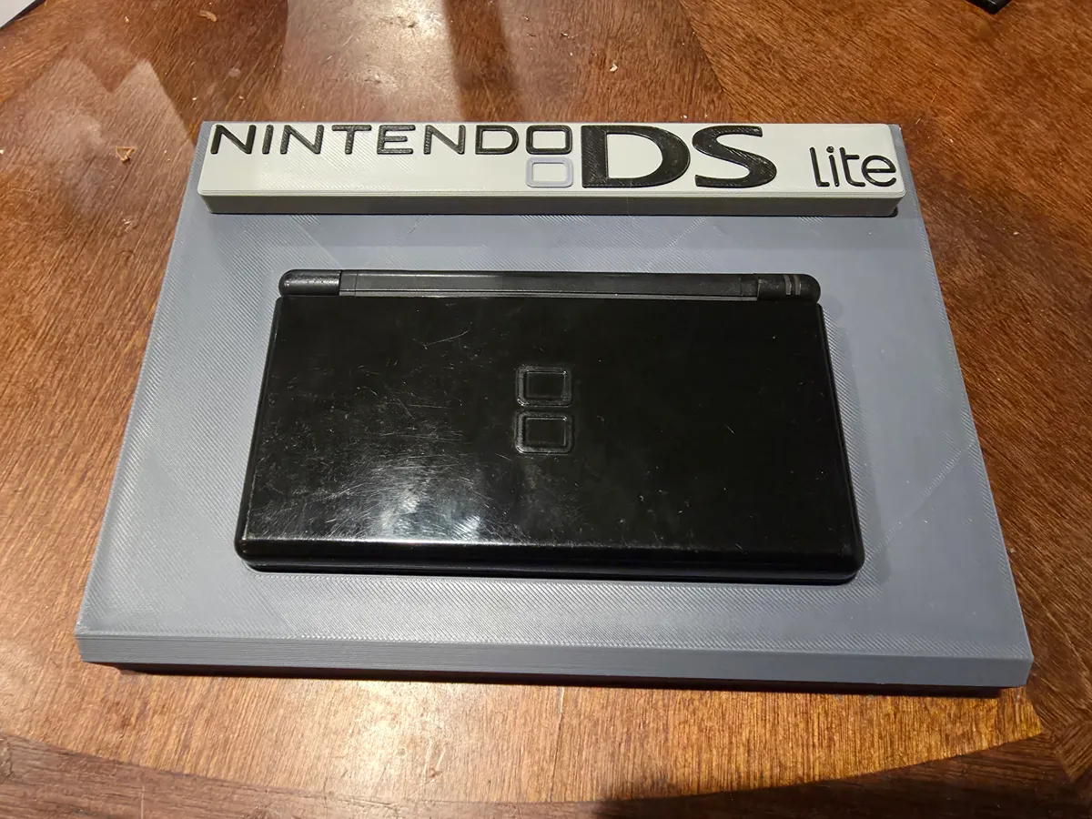 Nintendo DS Lite Wall Mount - Free 3D Print Model - MakerWorld