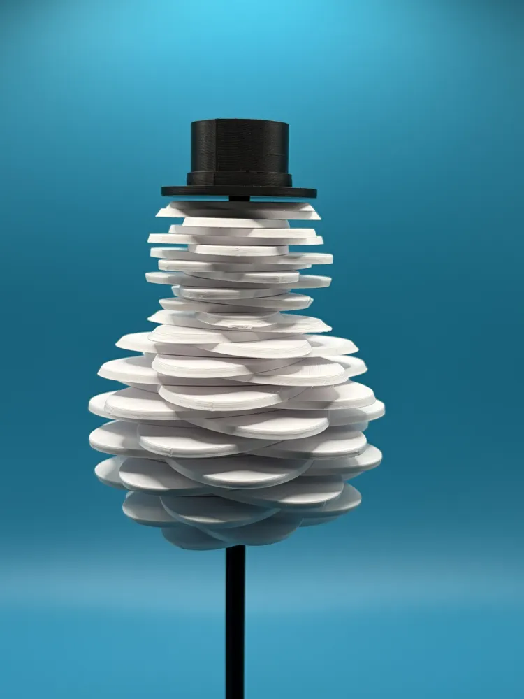 Snowman Flip Flap Spinner - Free 3D Print Model - MakerWorld