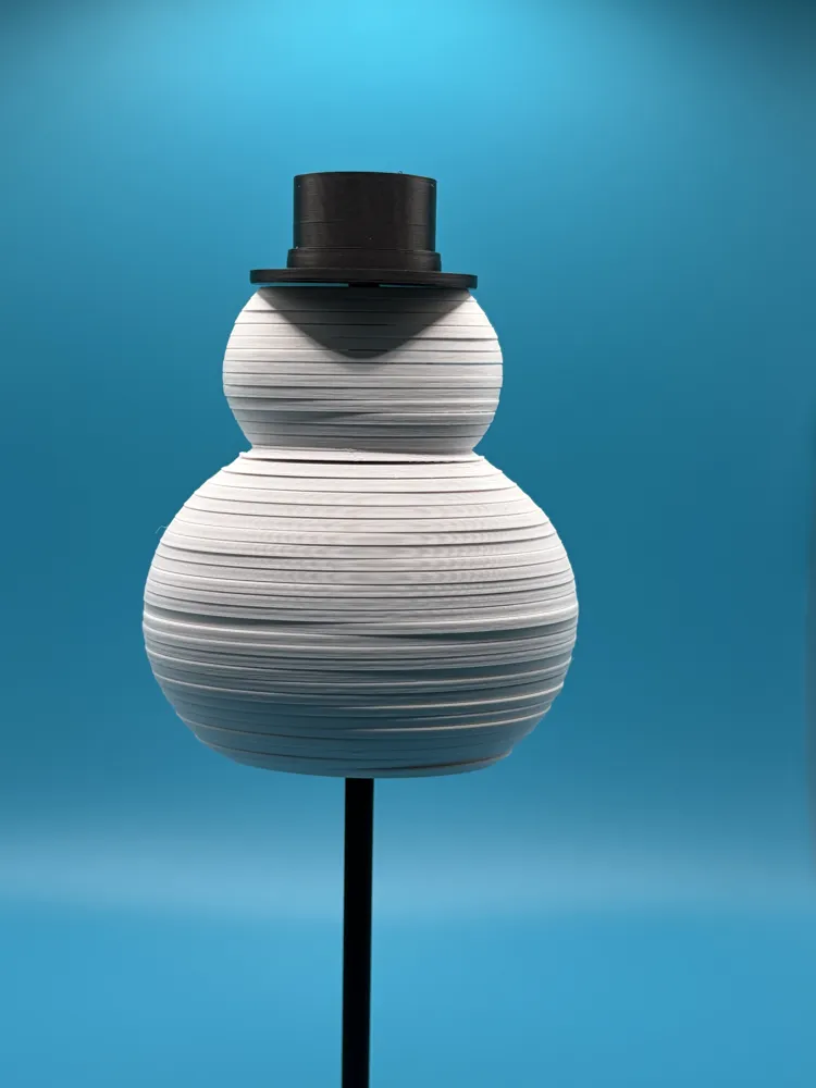 Snowman Flip Flap Spinner - Free 3D Print Model - MakerWorld