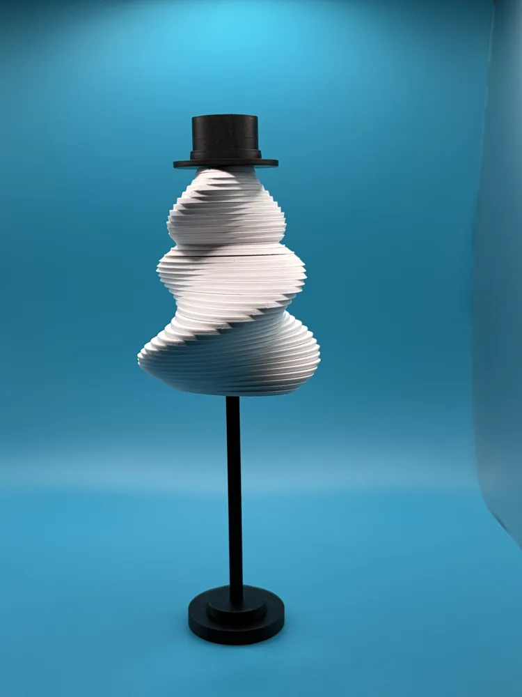 Snowman Flip Flap Spinner - Free 3D Print Model - MakerWorld