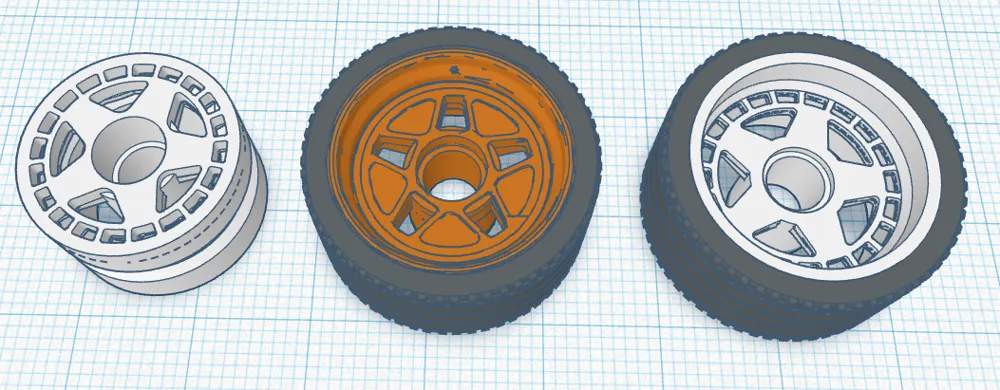 Lⓔgo 24-12 wheel Hoonigan (Fifteen52 Forged 3pc Tarmac R43) by geo.luki ...