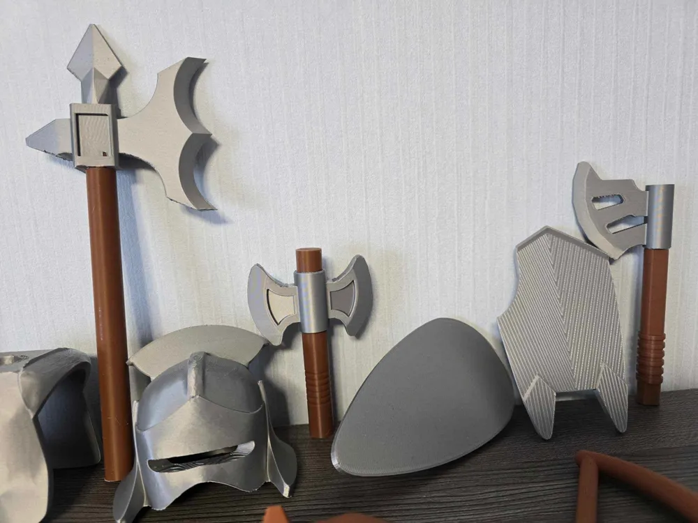 Orc Weapon and Armor Set * LOTR * 500% by HeiHei MakerWorld: Download ...