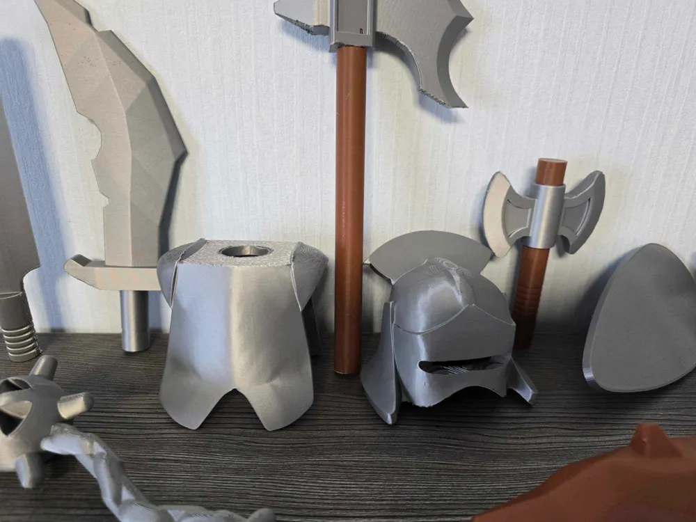 Orc Weapon and Armor Set * LOTR * 500% by HeiHei MakerWorld: Download ...