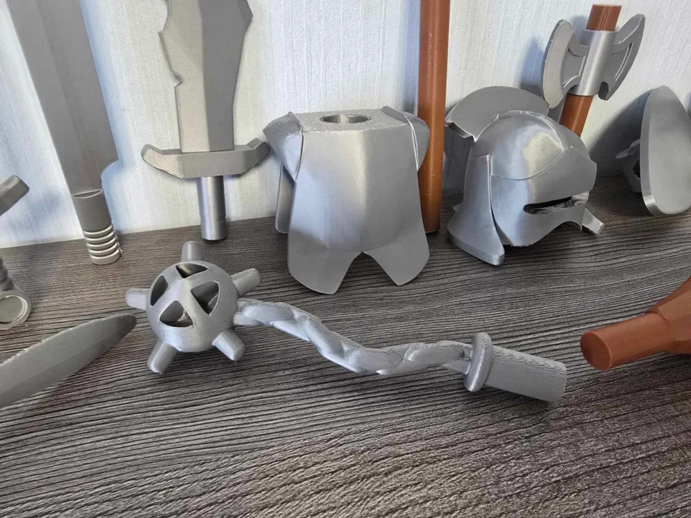 Orc Weapon and Armor Set * LOTR * 500% by HeiHei MakerWorld: Download ...